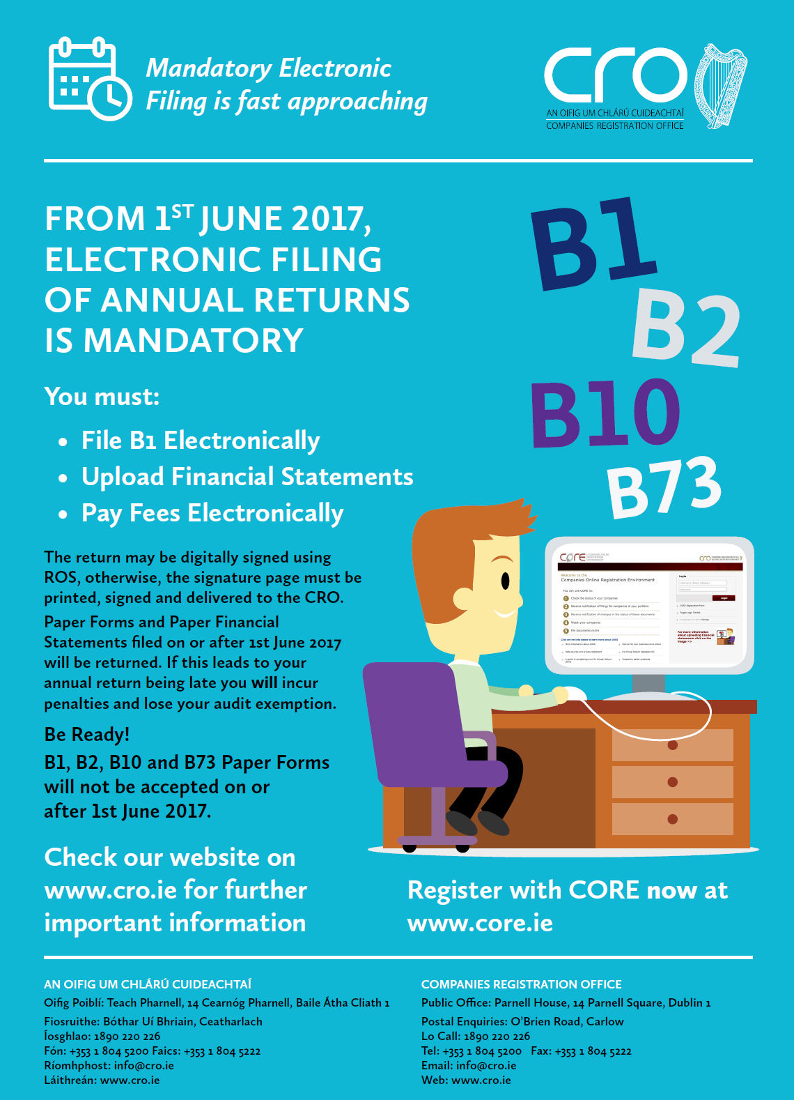 Companies Registration Office new mandatory Electronic Filing - Local ...